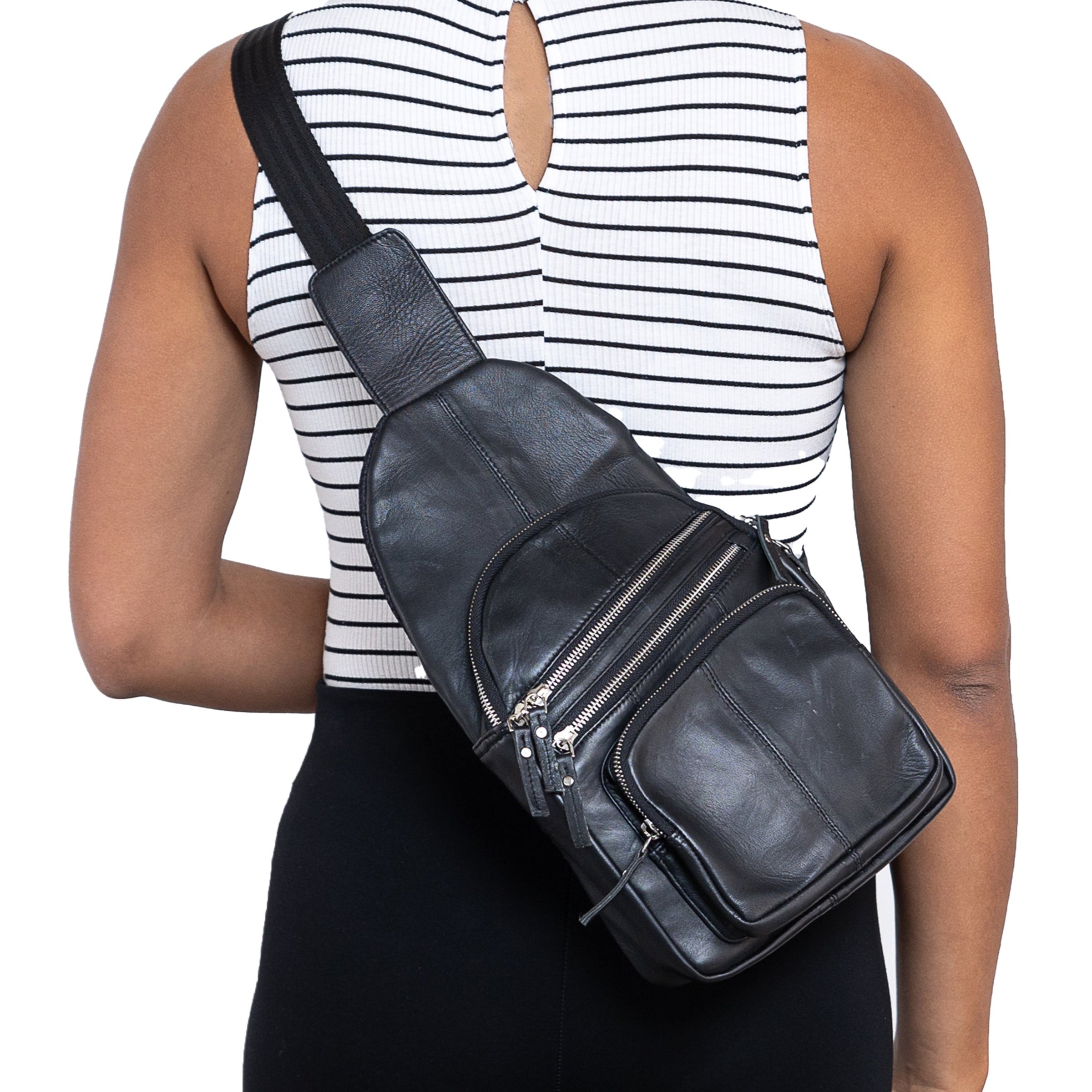 Concealed Carry Weston Lambskin Sling by DS Conceal