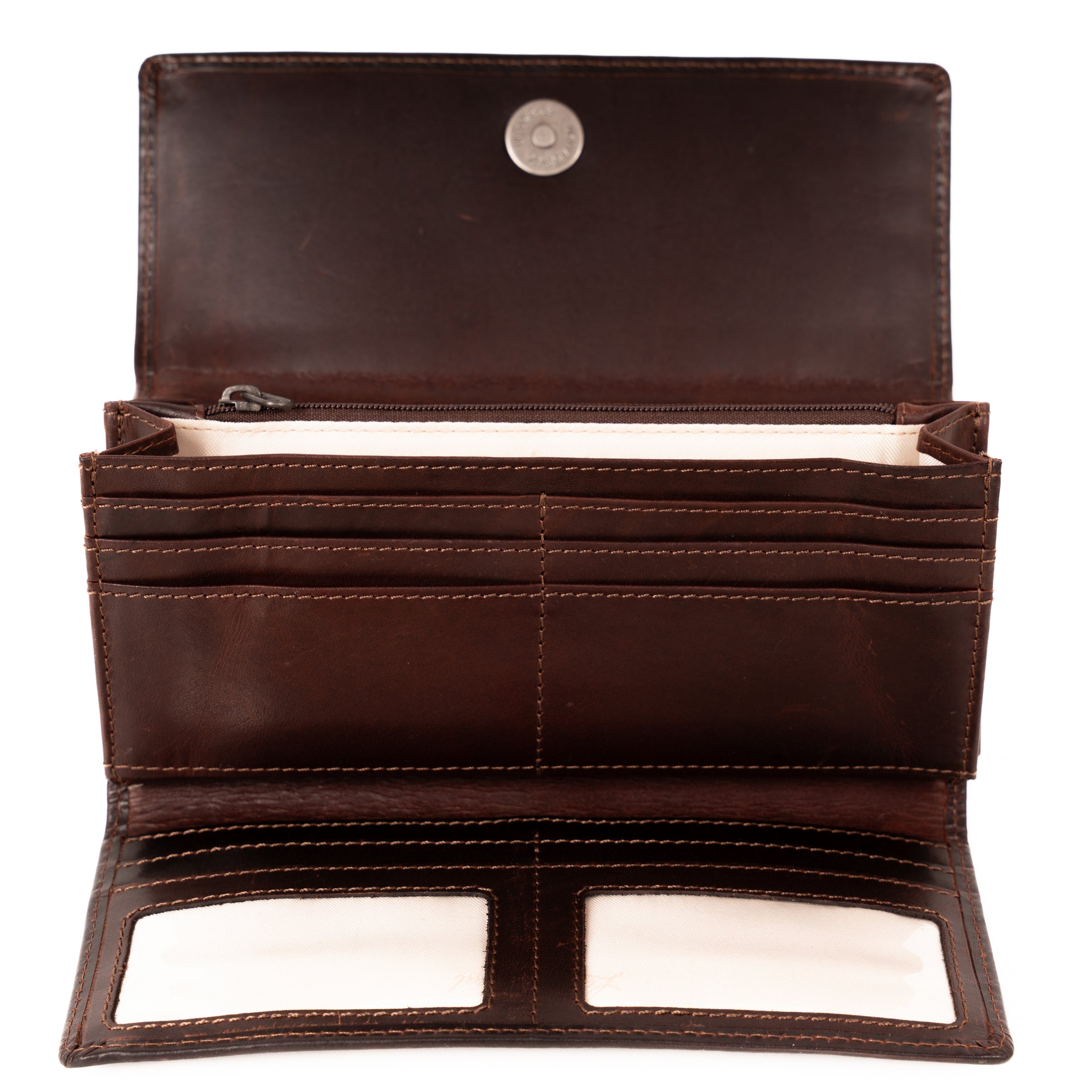 RFID Leather Laced Wallet | RFID blocking leather wallet