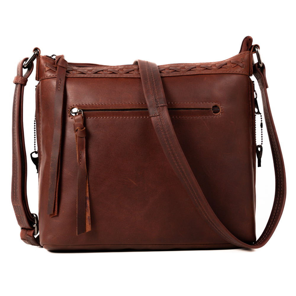 Faith Leather Crossbody Bag | Concealed Carry Purse