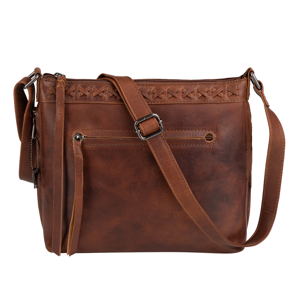 Faith Leather Crossbody Bag | Concealed Carry Purse for Women
