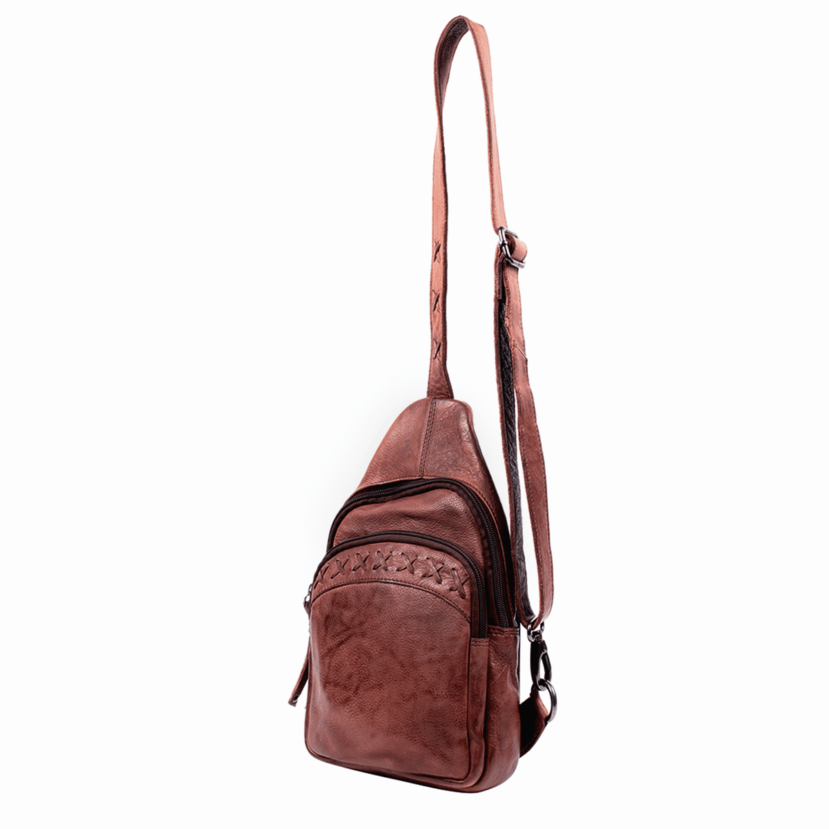 Sling Leather Backpack | Concealed Carry Purse for Women