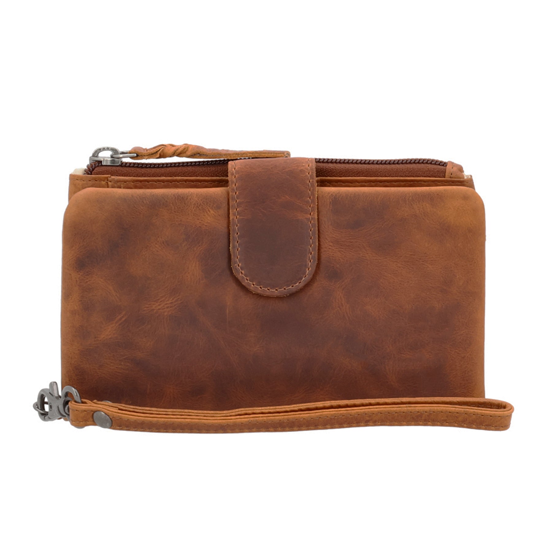 Harper Leather Wallet – RFID Distressed Design