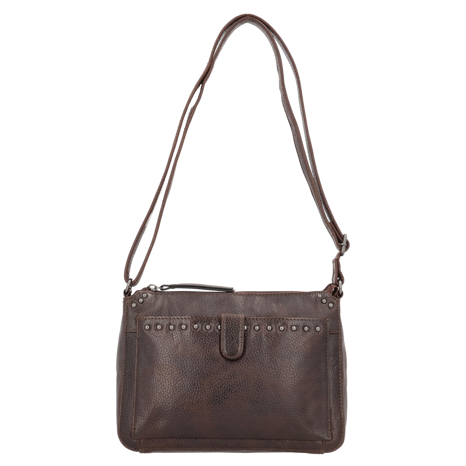 Concealed Carry Leah Buffalo Leather Crossbody w/Wallet by Lady Concea