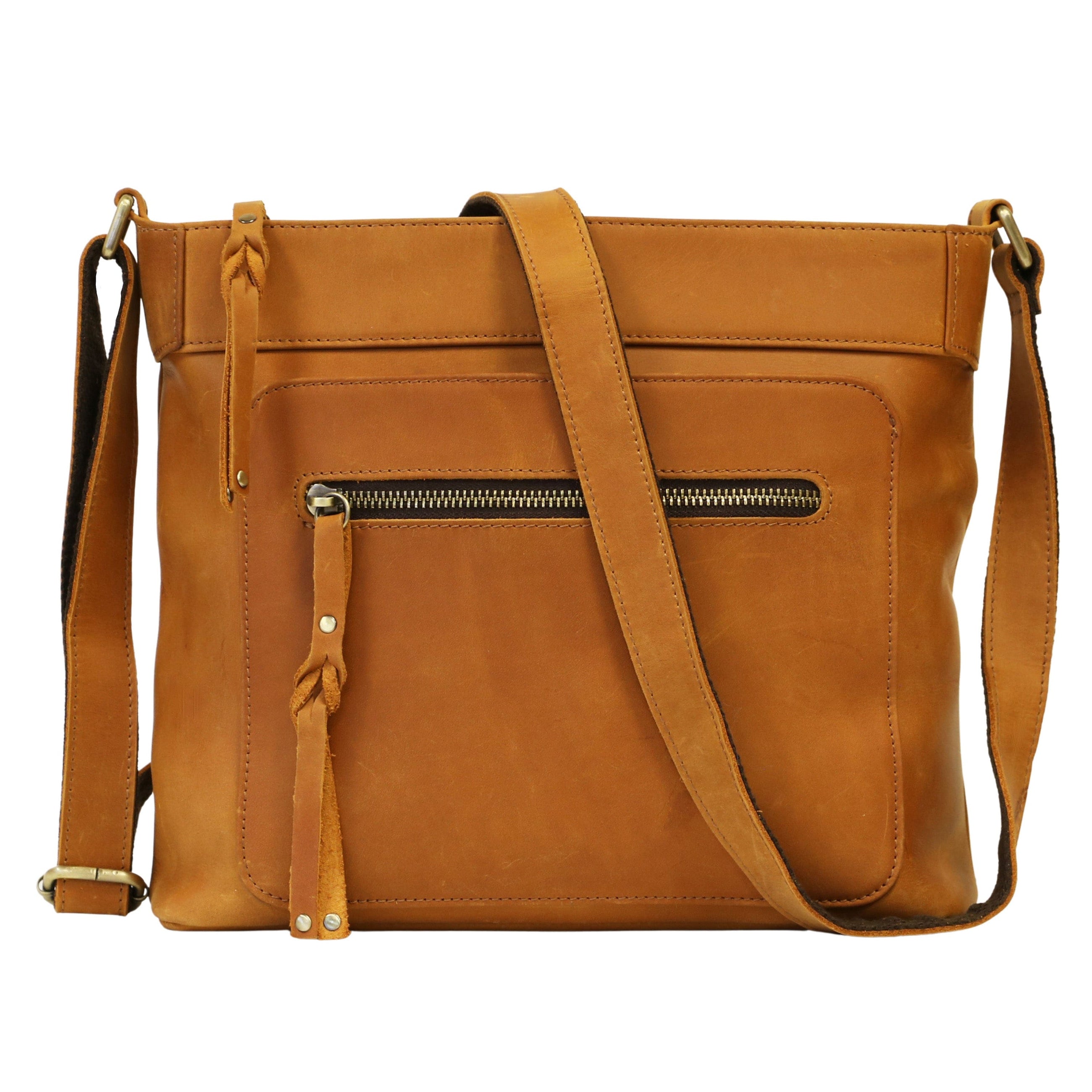 Delaney Leather Crossbody – Stylish Concealed Carry Bag